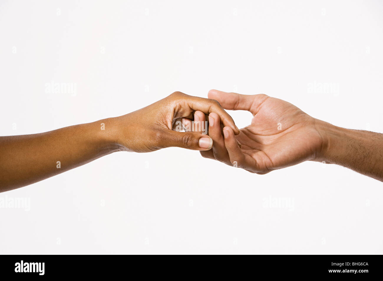 Crop shot two hands hi-res stock photography and images - Alamy