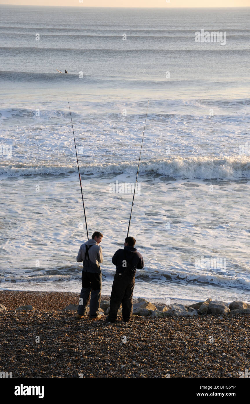 Two fishermen hi-res stock photography and images - Alamy