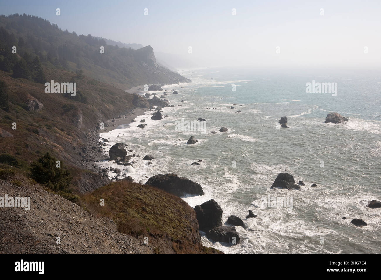 California Coastline, near Eureka in California, USA Stock Photo - Alamy