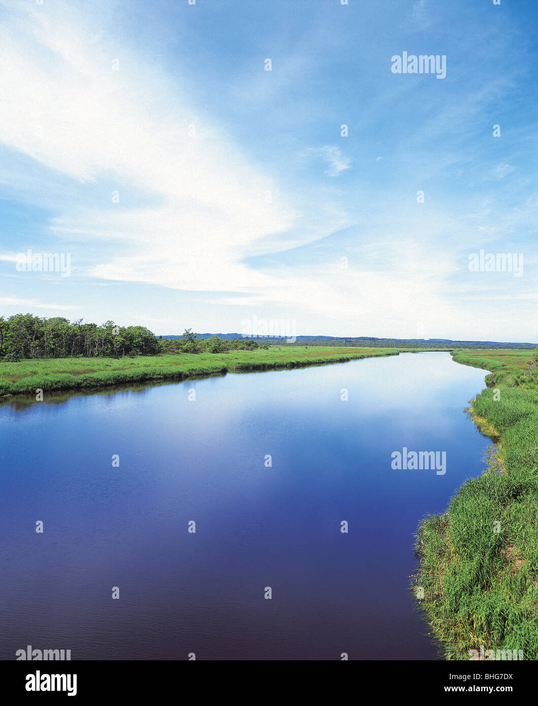 Lake Furen Nemuro Hokkaido Japan Stock Photo - Alamy