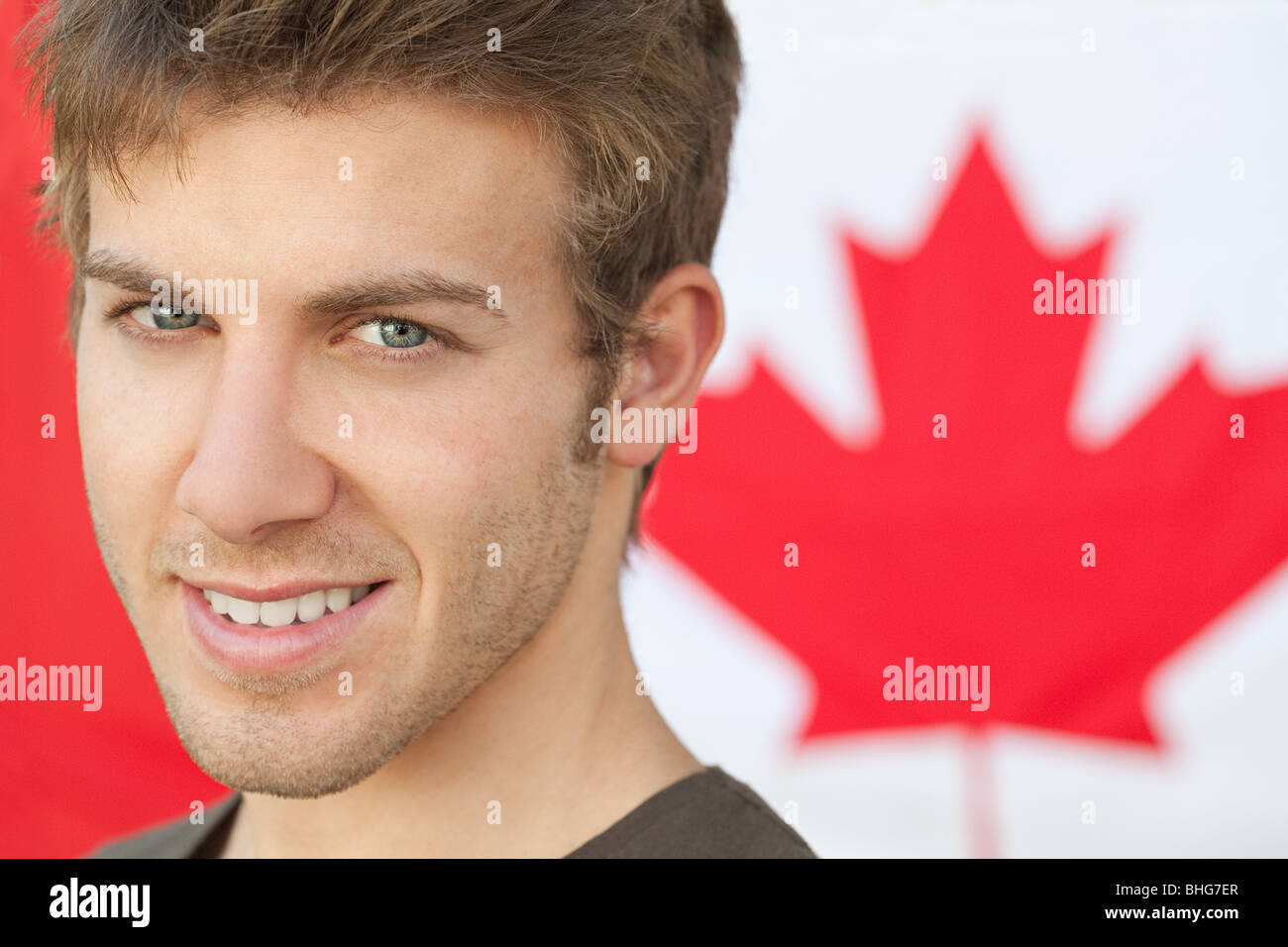 Young man canada national hi-res stock photography and images - Alamy