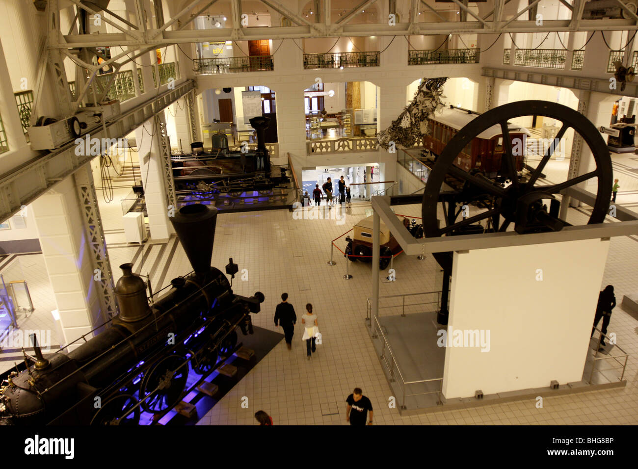 Technological museum vienna inside Stock Photo - Alamy