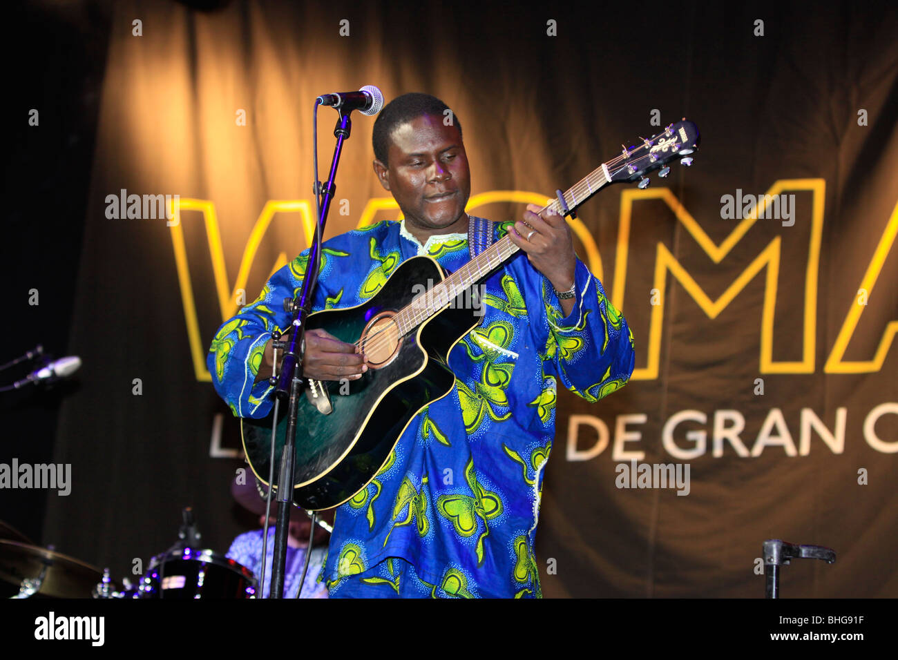 International Singers and Artists at the WOMAD cultural festival in Las ...