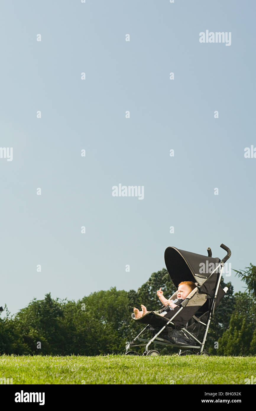 Children push chair hi-res stock photography and images - Alamy