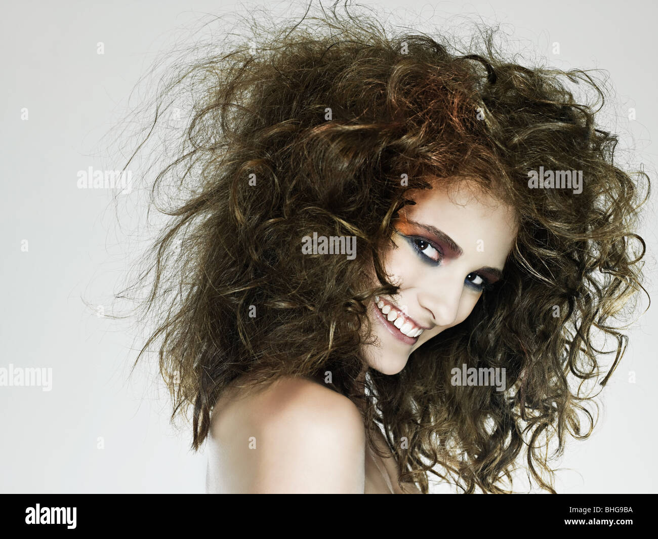 Backcombed Hair High Resolution Stock Photography and Images - Alamy
