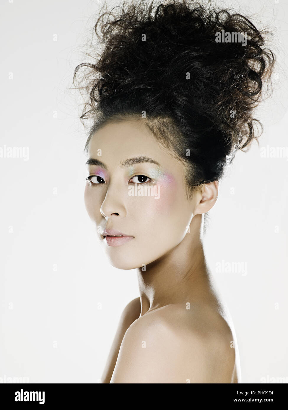 Human hair close up hi-res stock photography and images - Alamy