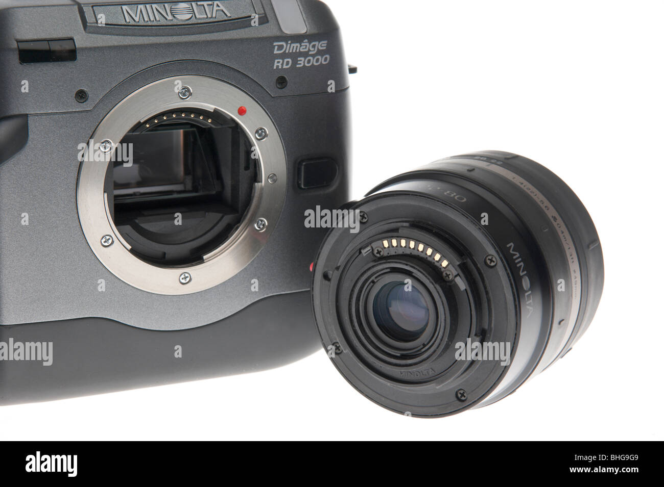 Minolta RD3000 - 1999 vintage DSLR camera system, pioneering early semi ...