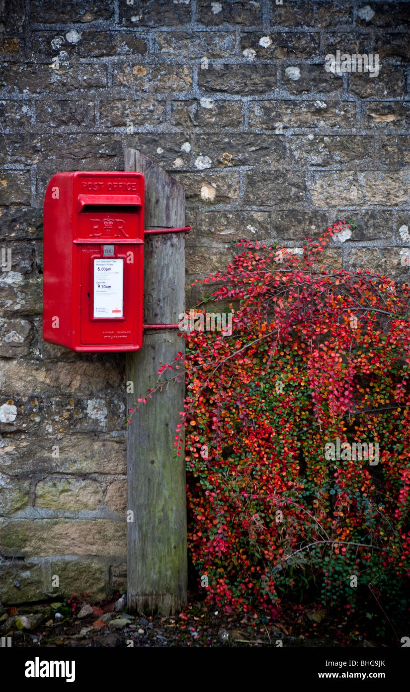 Letter box stone wall wooden rural hi-res stock photography and images ...