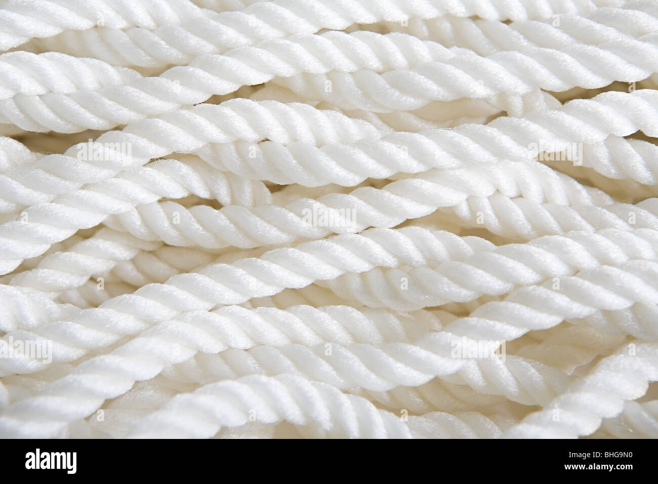 White rope hi-res stock photography and images - Alamy