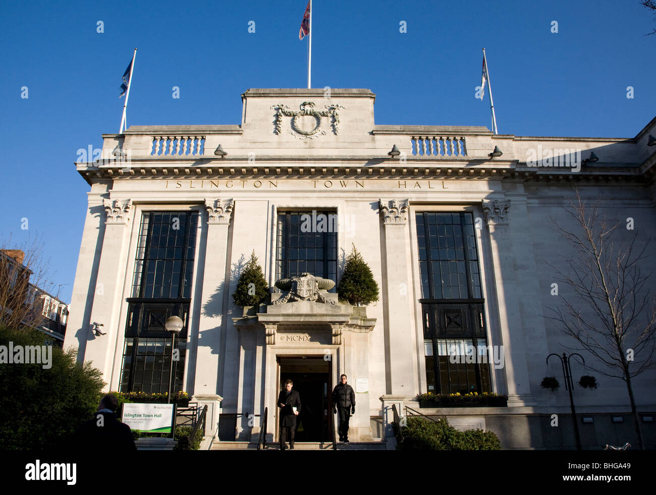 Islington town hall hi-res stock photography and images - Alamy