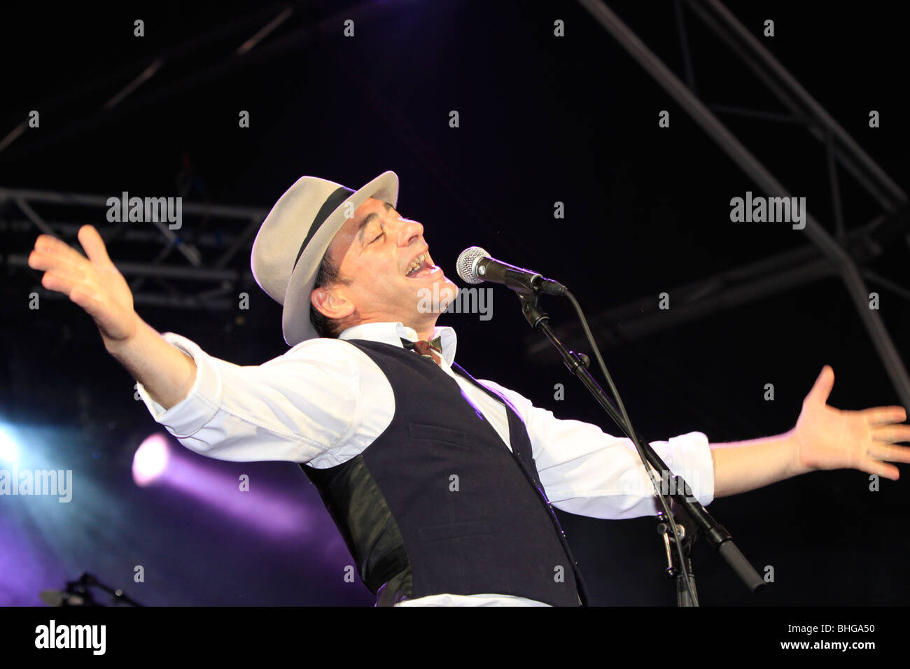 International Singers and Artists at the WOMAD cultural festival in Las ...