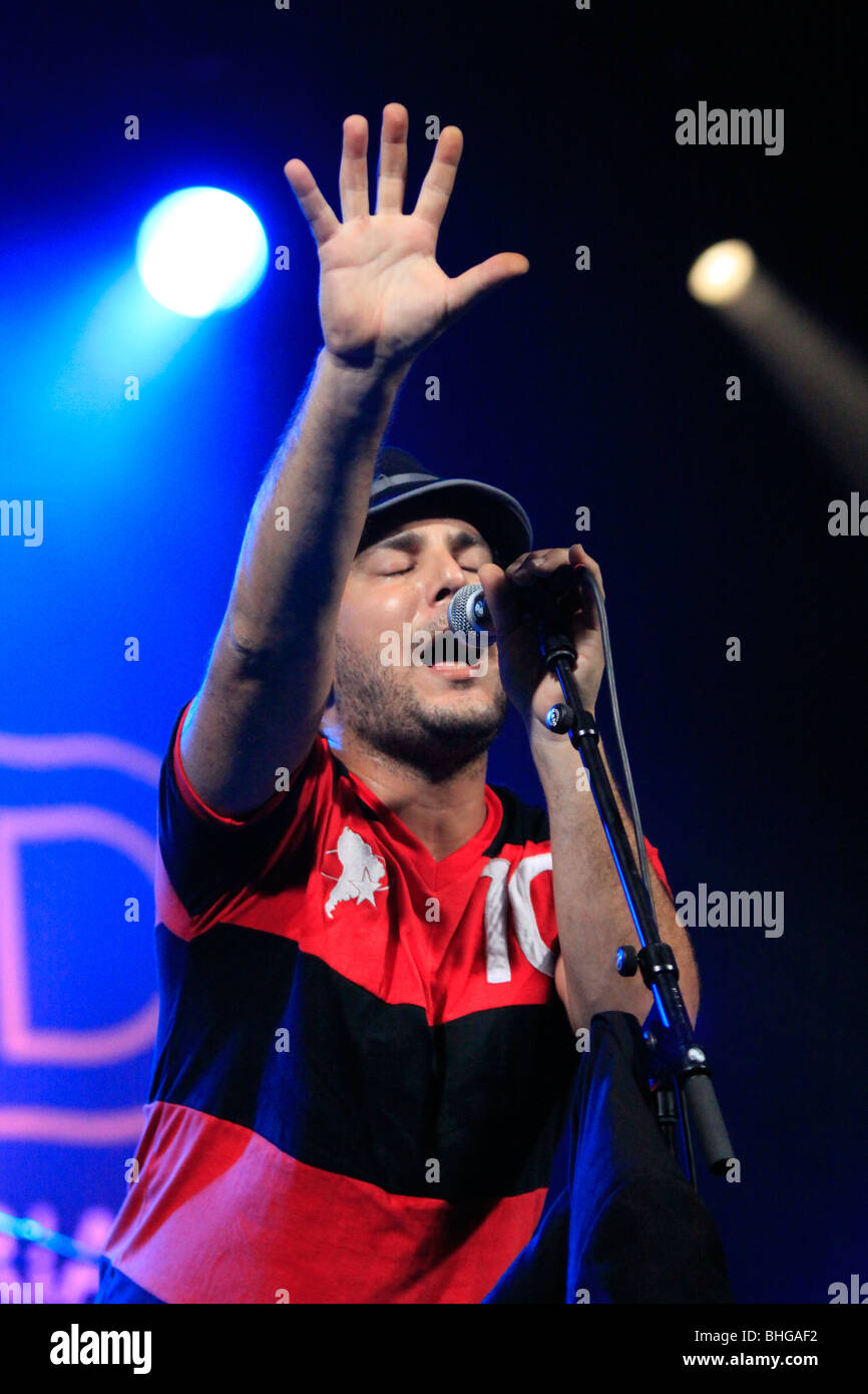 International Singers and Artists at the WOMAD cultural festival in Las ...