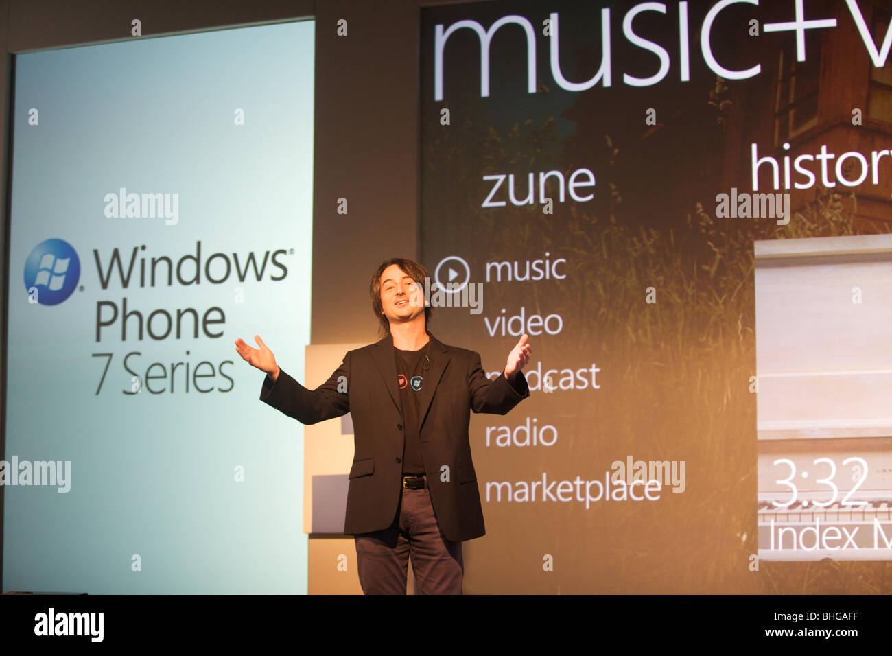 Microsoft vice president joe belfiore hi-res stock photography and ...