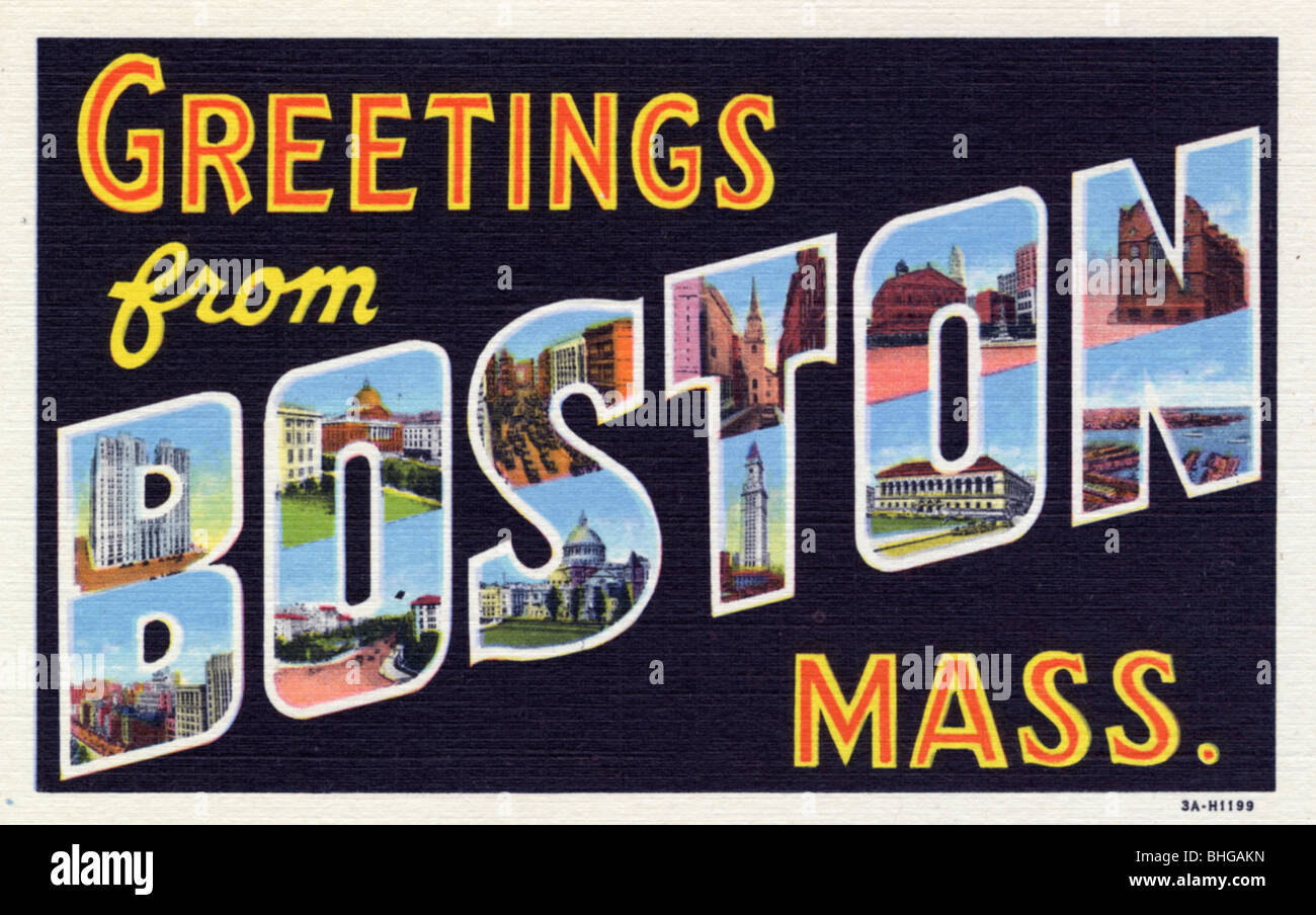 Boston massachusetts 1930s hi-res stock photography and images - Alamy