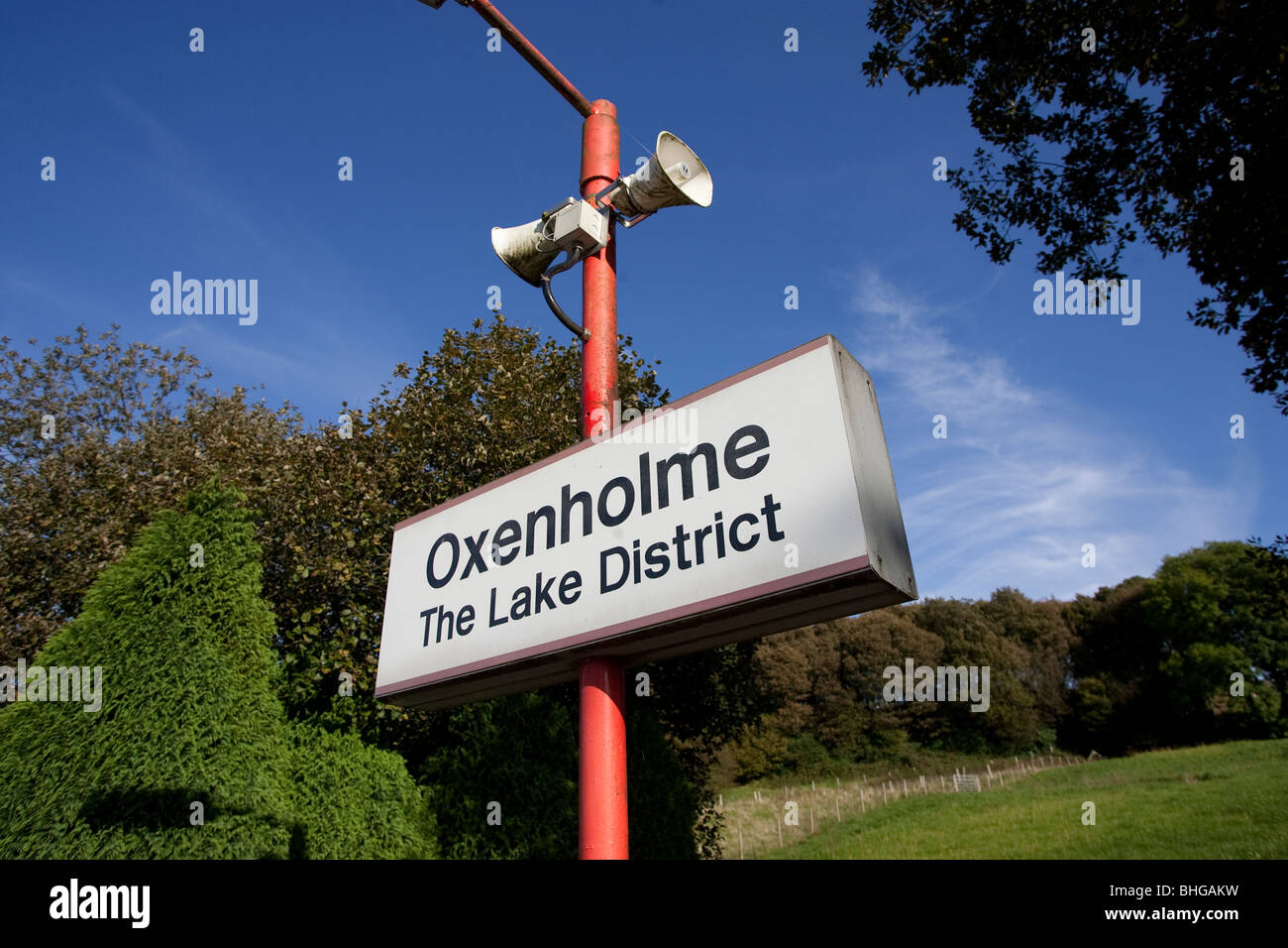 Oxenholme Railway Station Lake District Stock Photo - Alamy