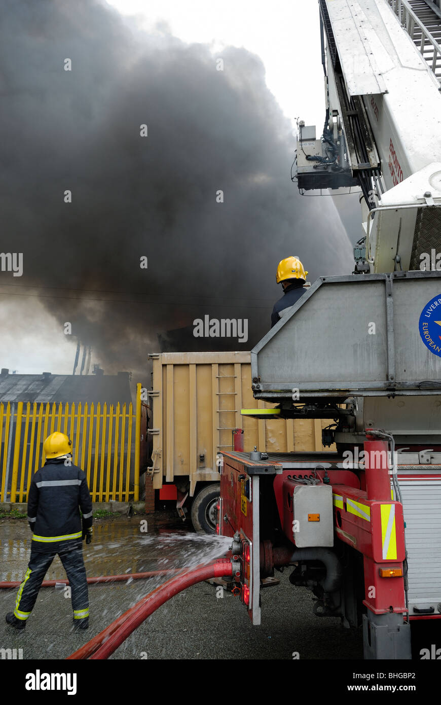 Industrial fire brigade hi-res stock photography and images - Alamy