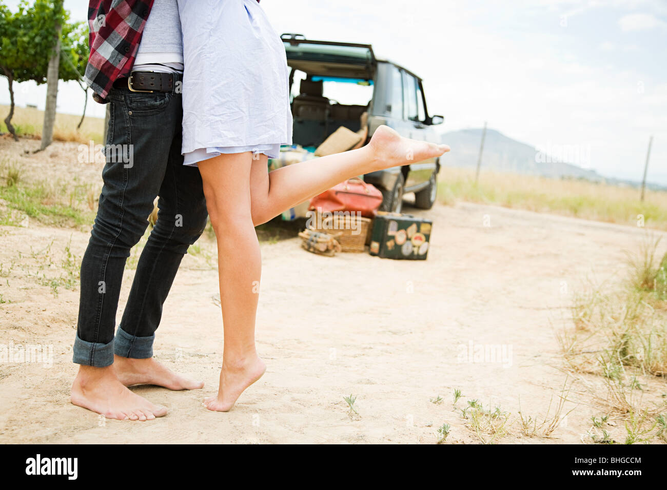 Cropped view of couple Stock Photo - Alamy