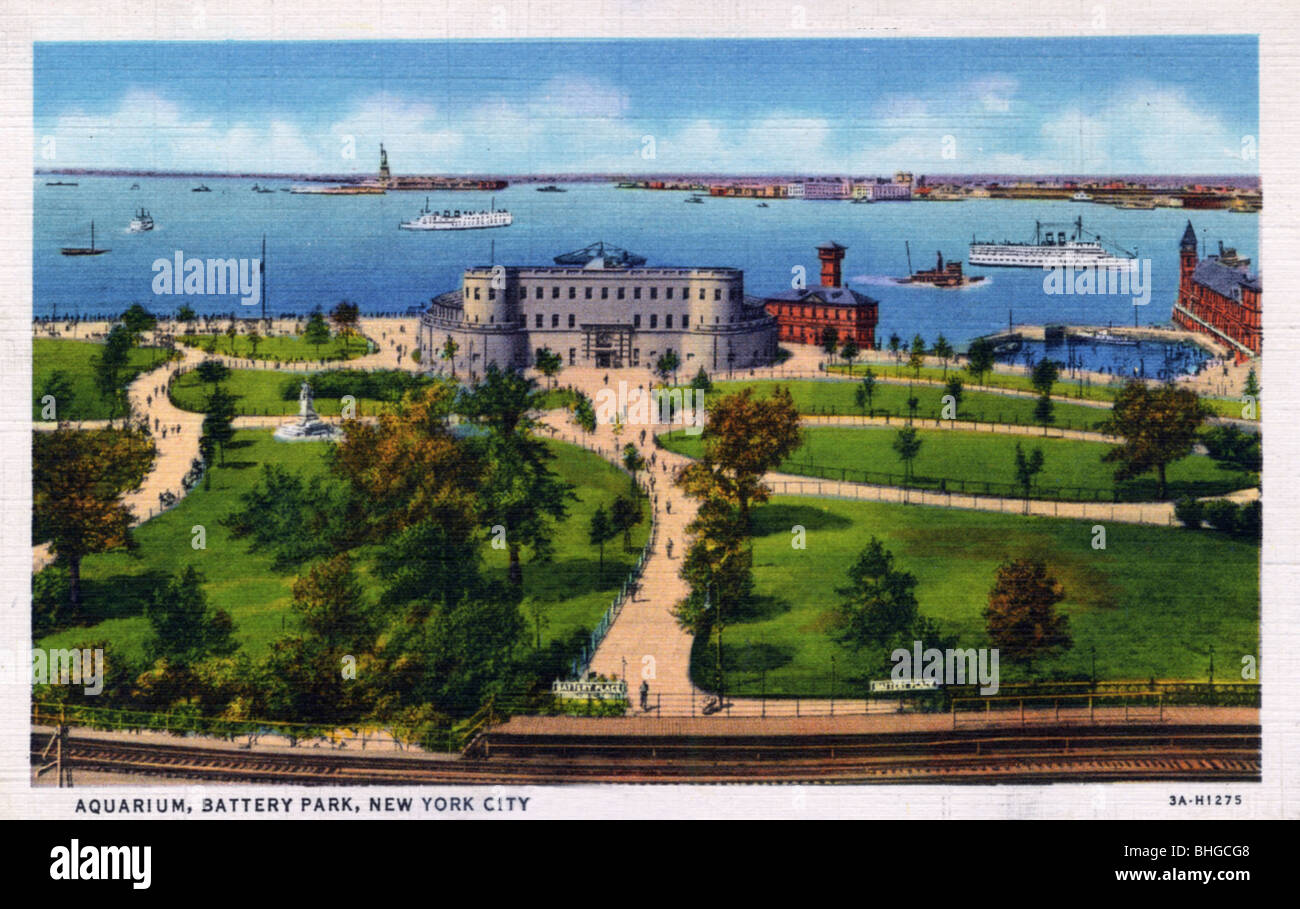 Battery park aquarium hi-res stock photography and images - Alamy