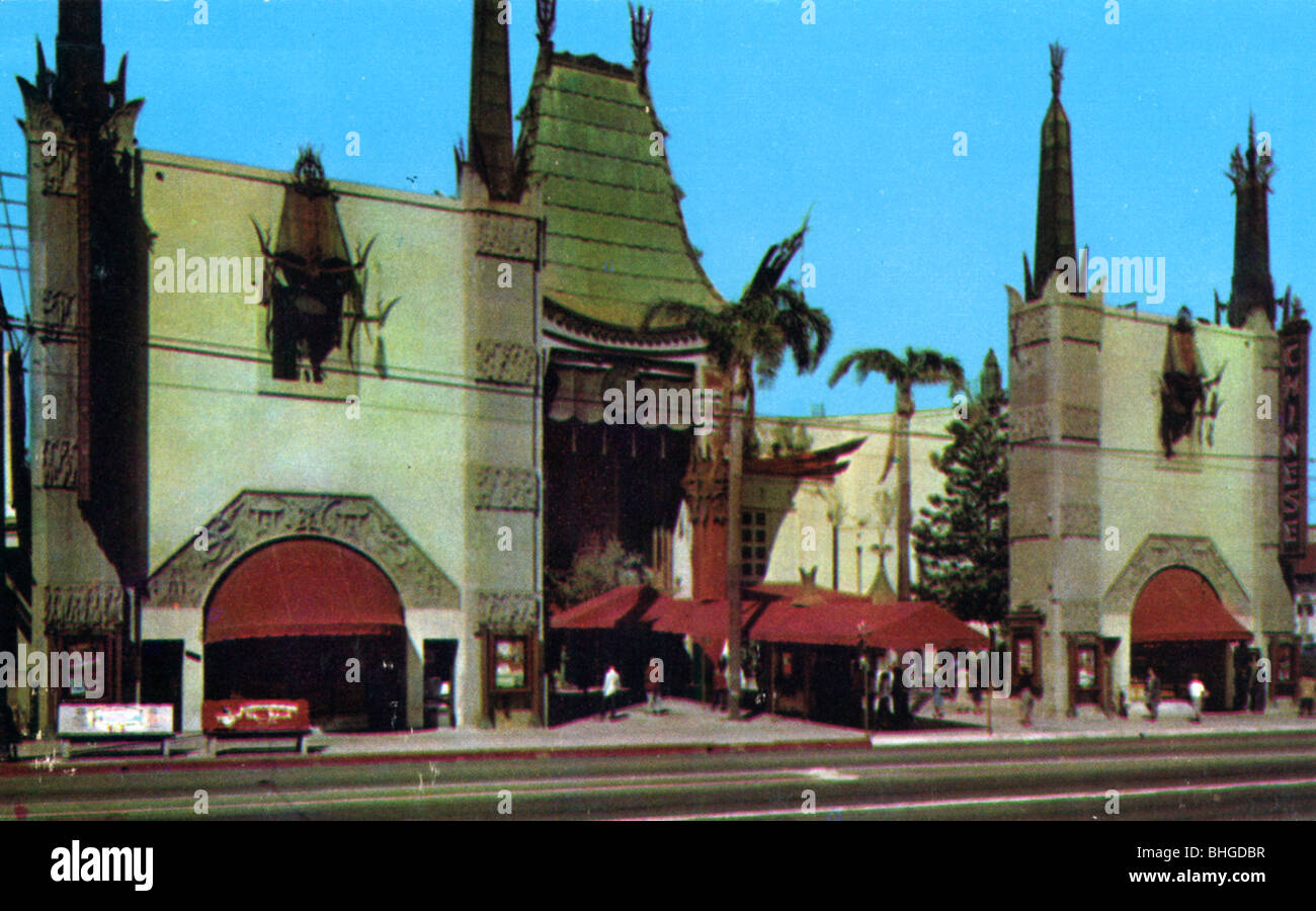 Grauman's Chinese Theatre, Hollywood, Los Angeles, California, USA ...