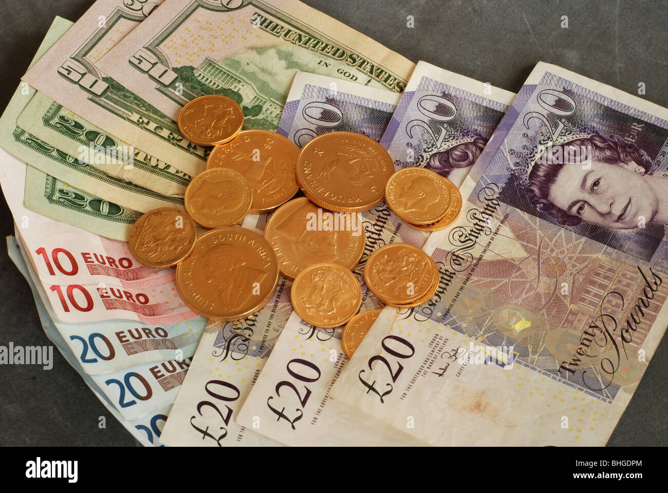 Sovereign sovereigns silver gold coin coins money hi-res stock ...