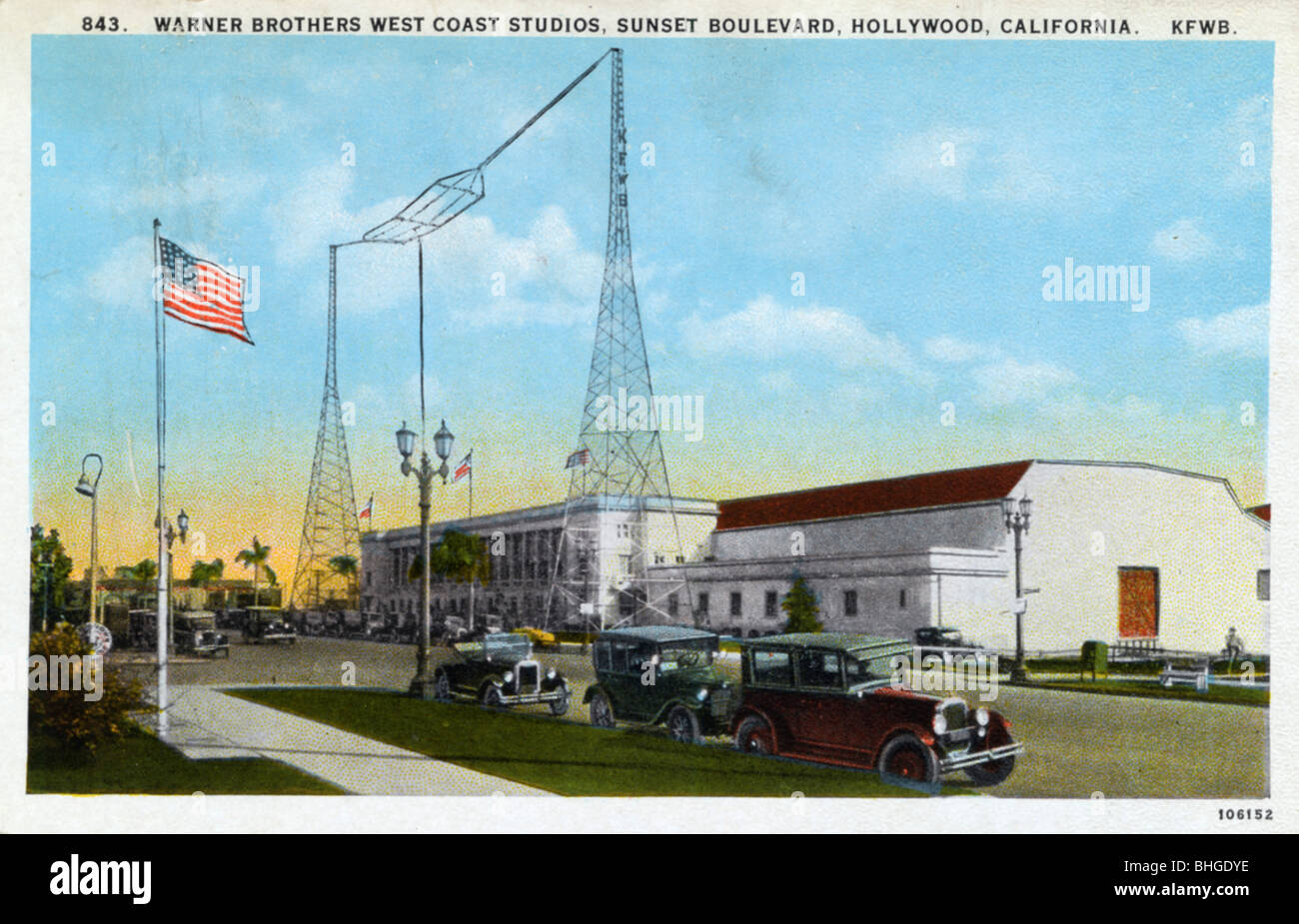 Warner Brothers West Coast Studios, Hollywood, Los Angeles, California ...