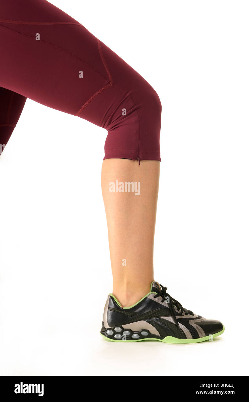 The leg of a woman Stock Photo - Alamy