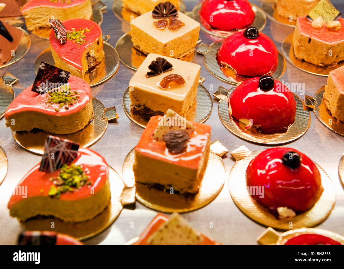 Various pieces of pastry, Italy Stock Photo - Alamy