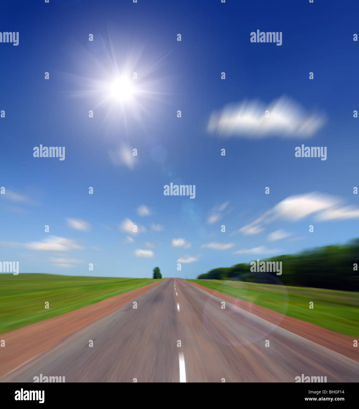 Motion of sun hi-res stock photography and images - Alamy