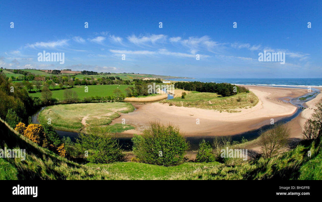 Lunan Bay Beach , Angus, Scotland Stock Photo - Alamy