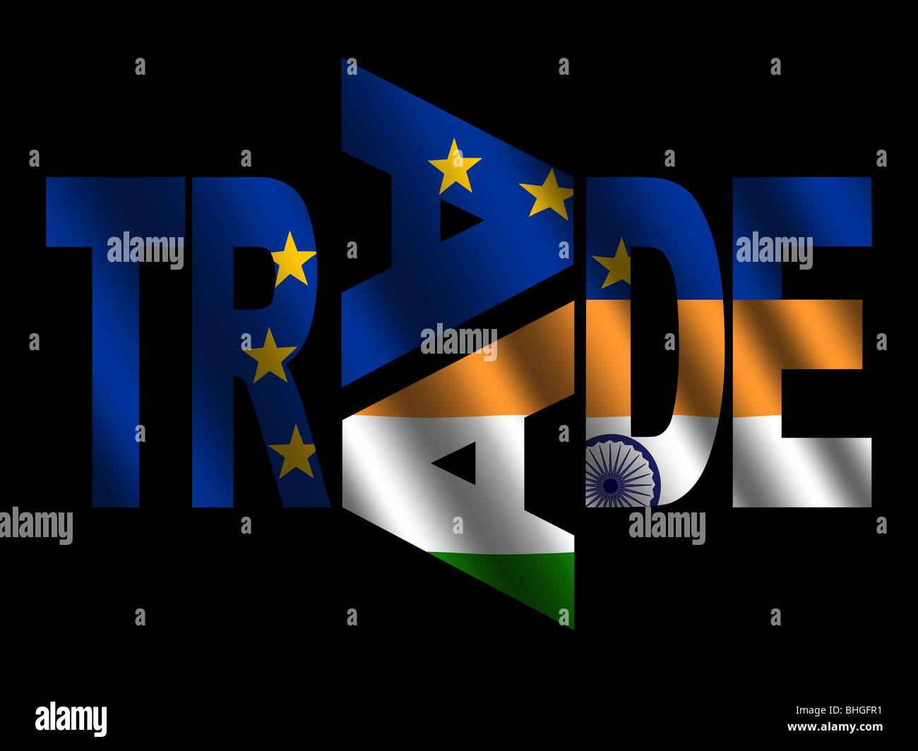 Indian trade hi-res stock photography and images - Alamy