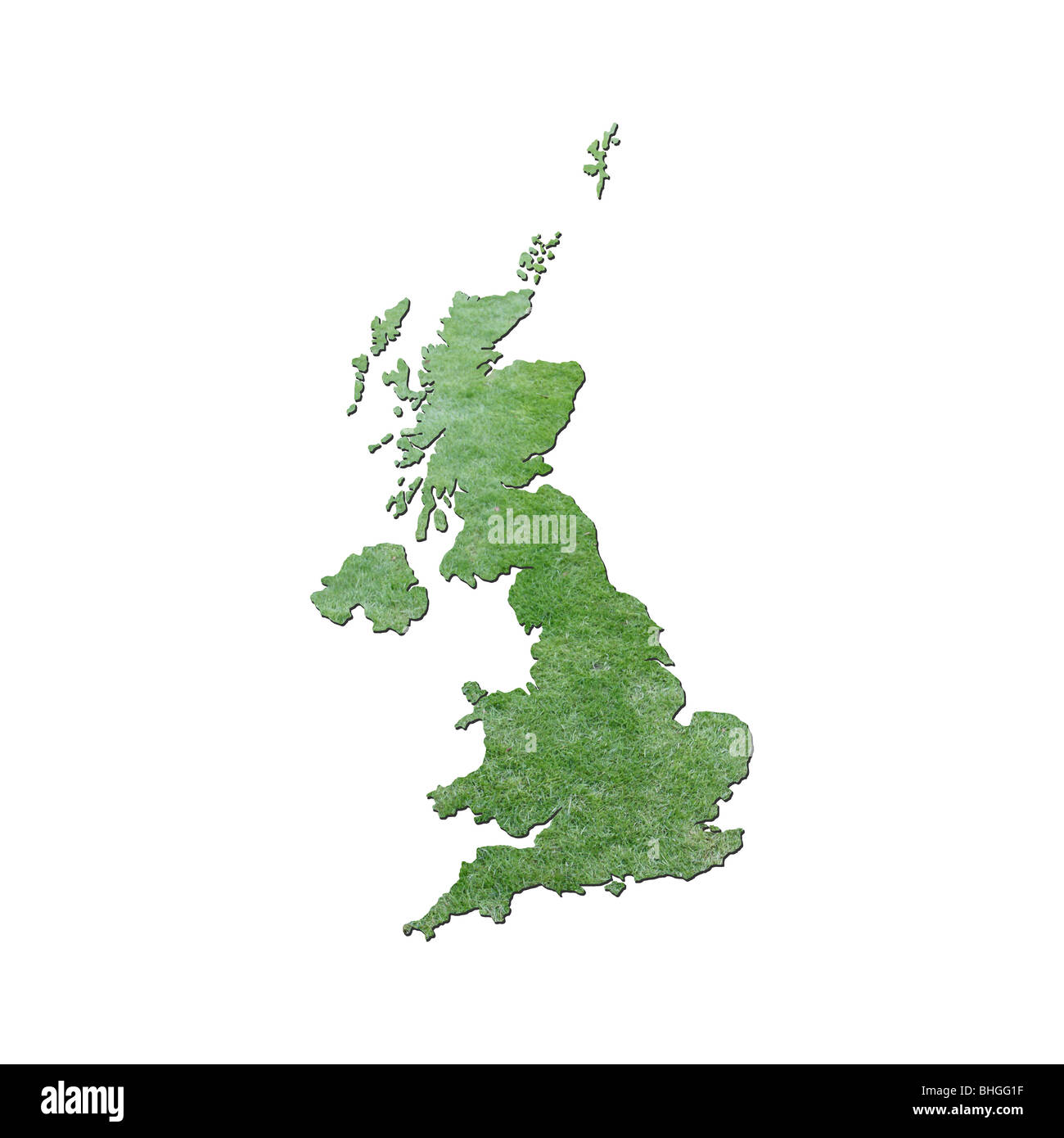 Outline map of britain hi-res stock photography and images - Alamy