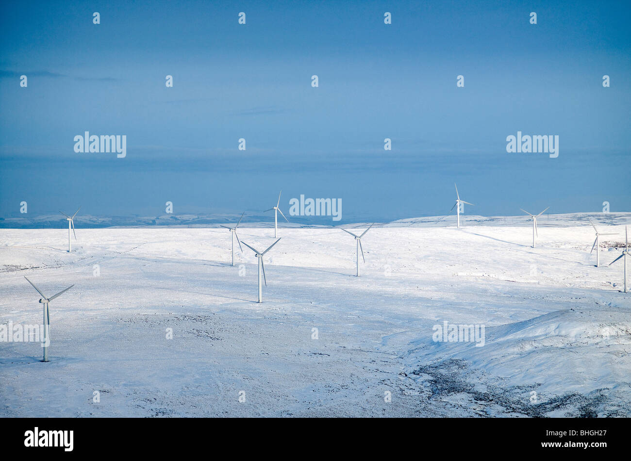 Scout Moor Wind Farm, Lancashire, Northern England Stock Photo - Alamy