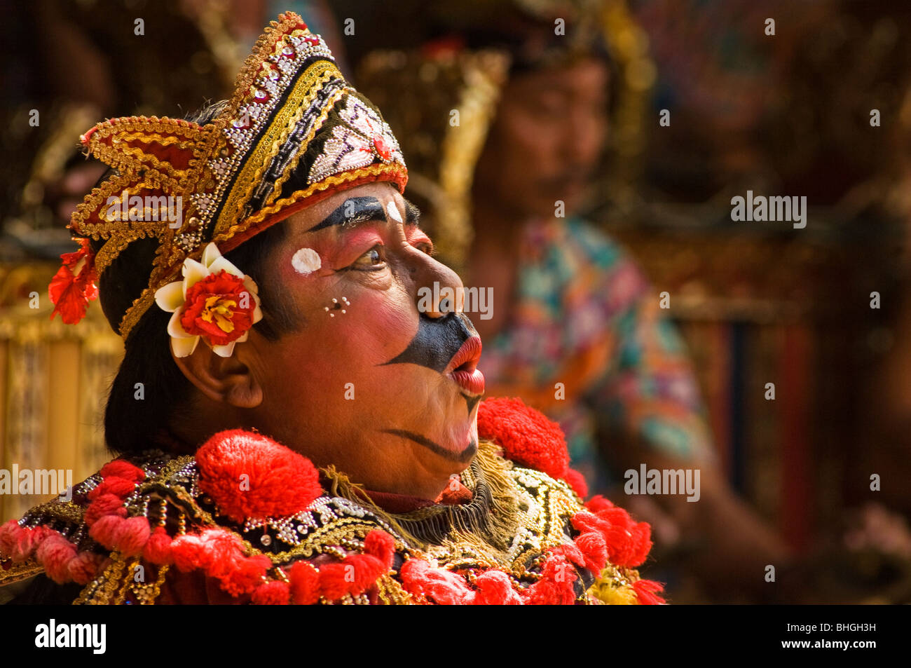 Balinese Barong Dance Performance - Male character Stock Photo - Alamy