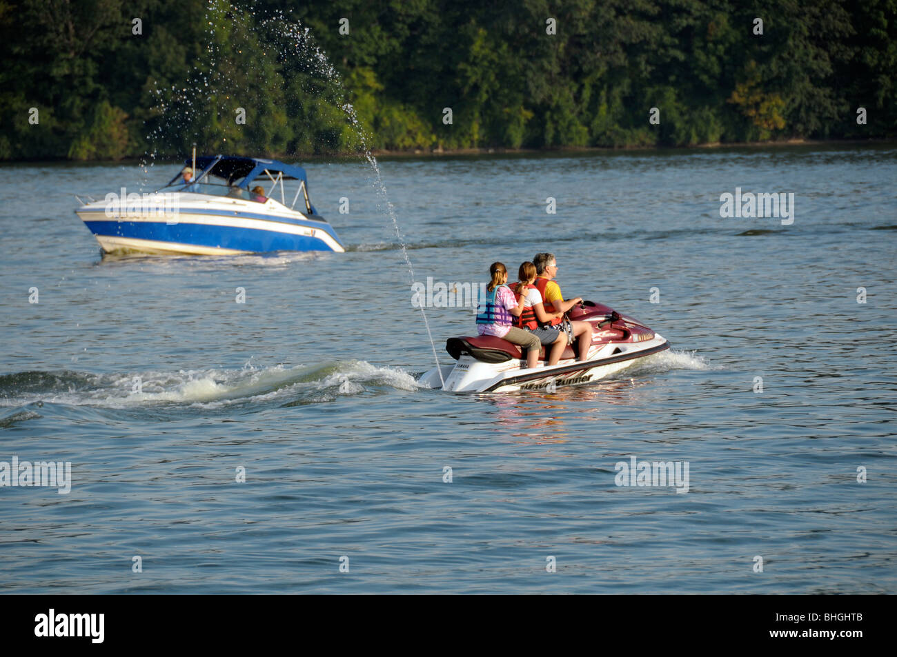 Wave-Runner or Jet Ski Stock Photo - Alamy