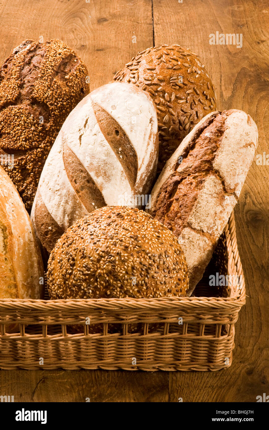 Variety of bread Stock Photo - Alamy