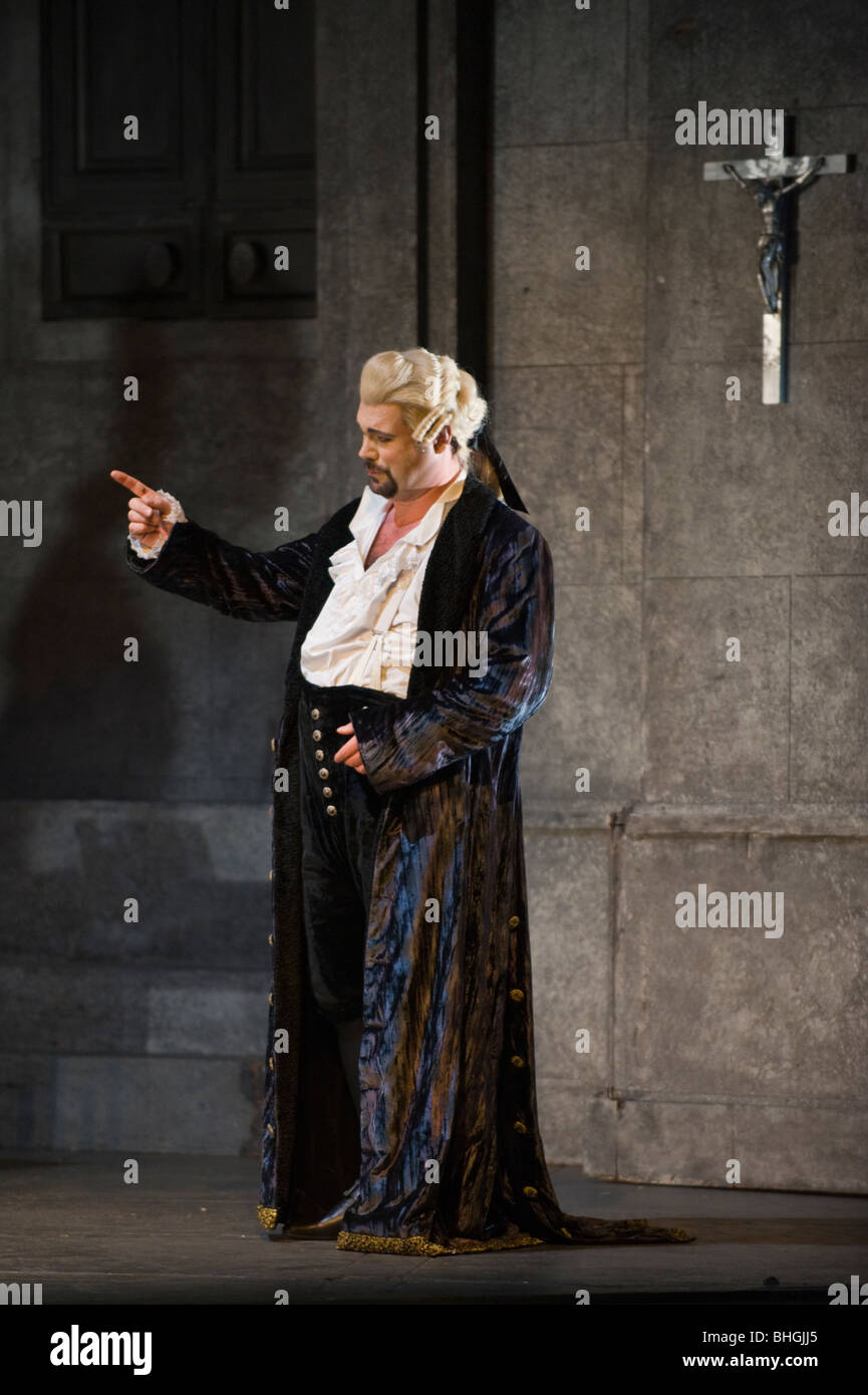 Welsh National Opera production of Tosca by Puccini, Scarpia - Simon ...