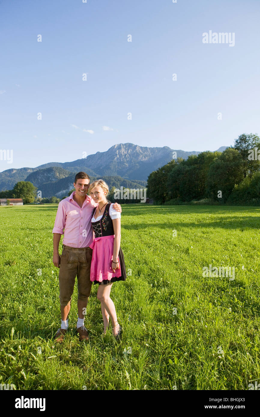 Couple wearing traditional outfit hi-res stock photography and images ...