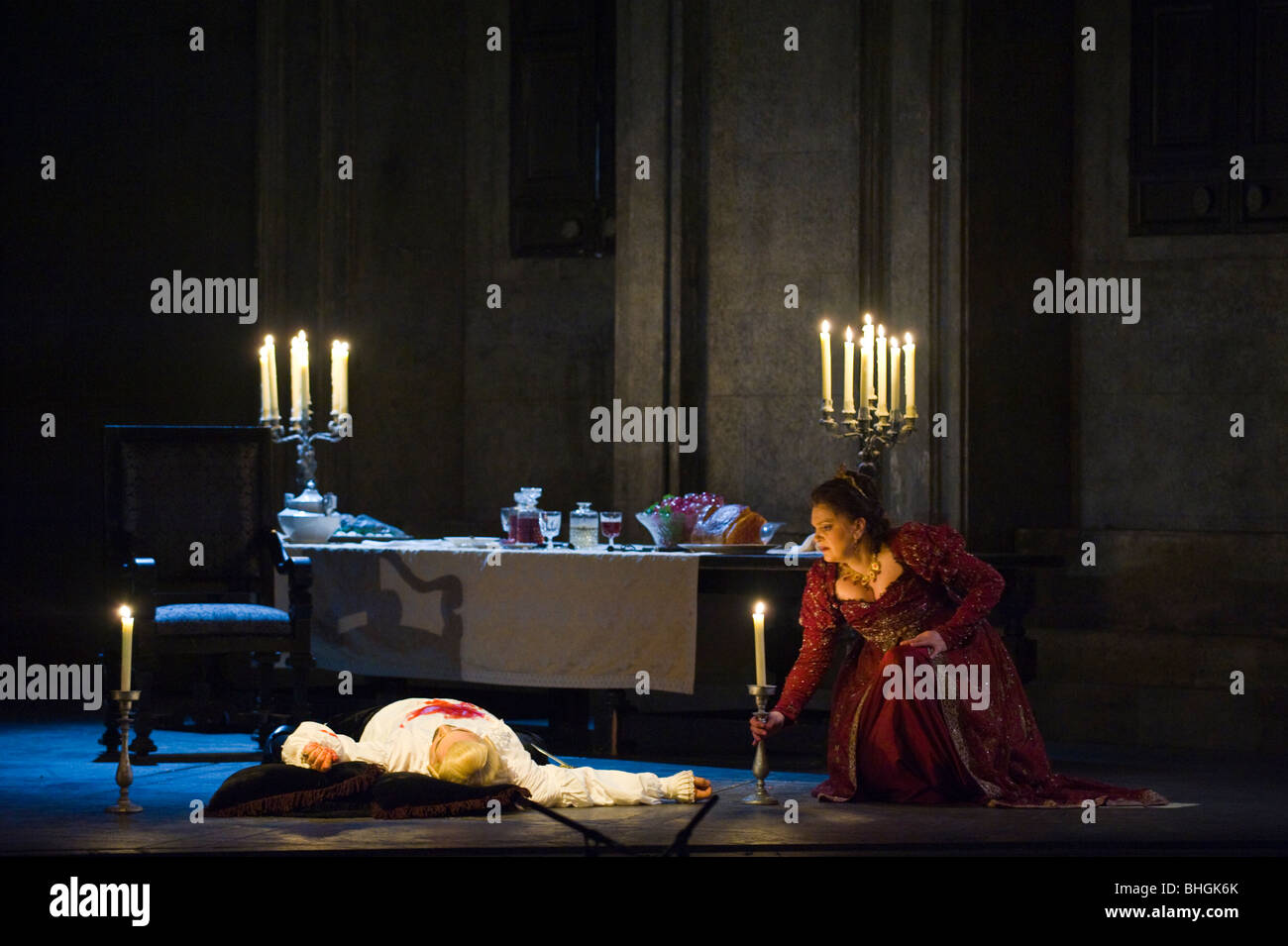 Welsh National Opera production of Tosca by Puccini, Tosca - Elisabete ...