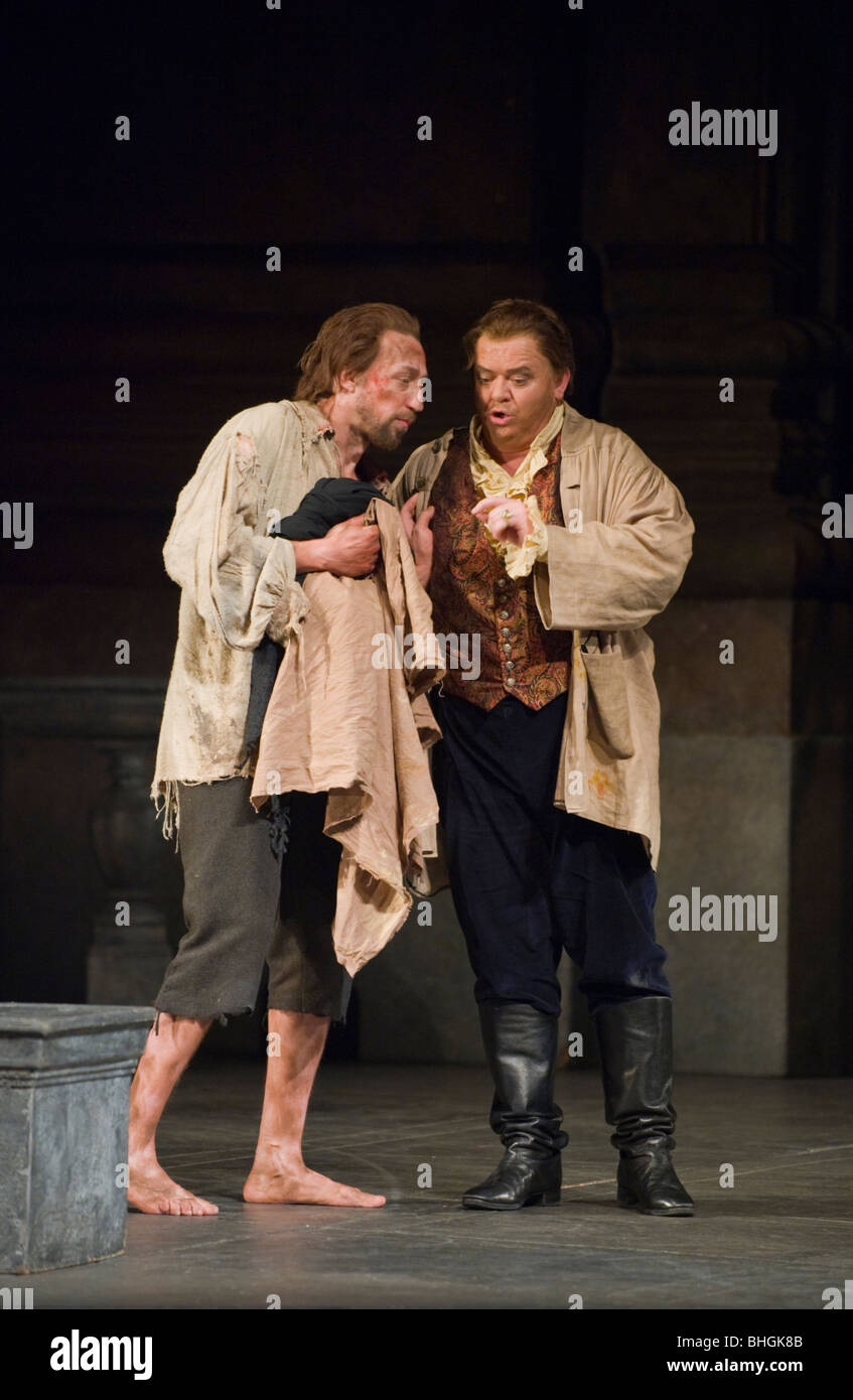 Welsh National Opera production of Tosca by Puccini Cavaradossi ...