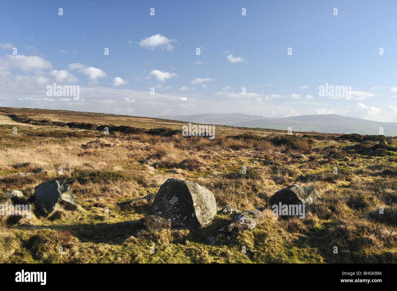 Carningli, Preseli Hills, Pembrokeshire, Wales, United Kingdom Stock ...