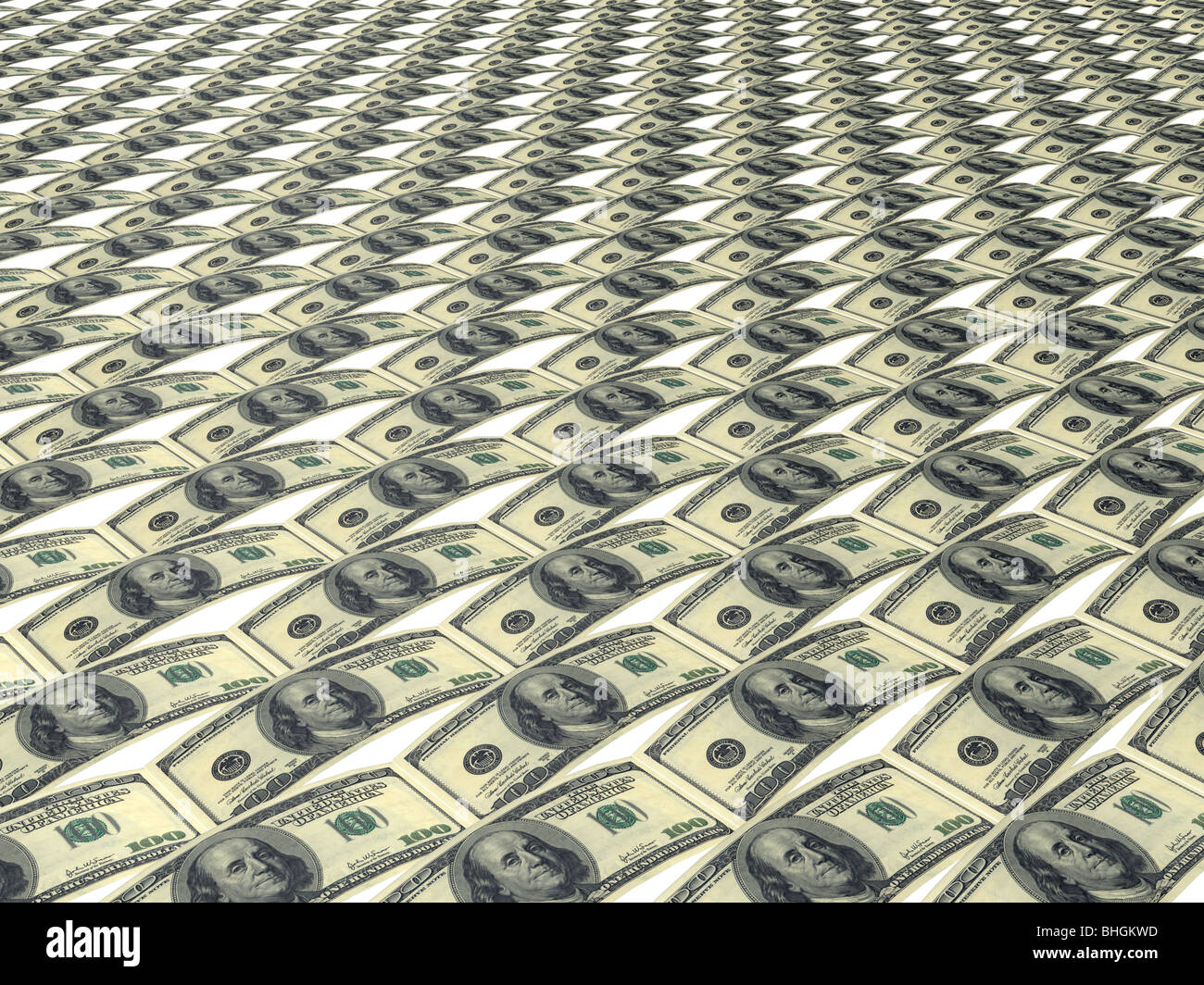 The Texture painted into image of dollars Stock Photo - Alamy