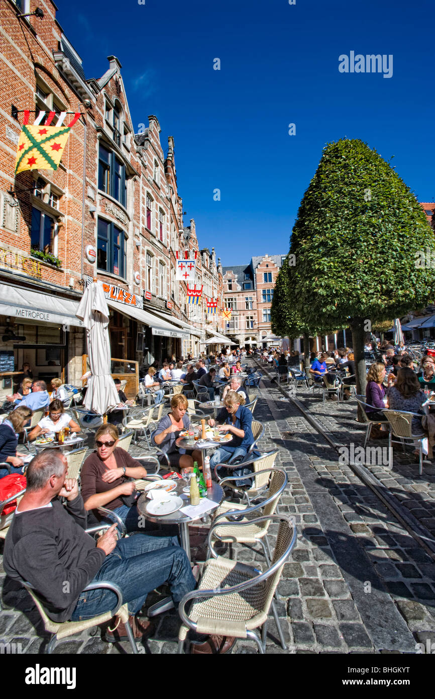 Oude markt leuven louvain brabant flanders hi-res stock photography and ...