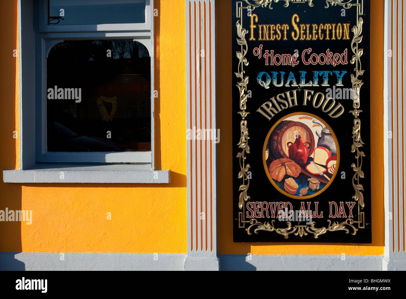 Pub front, Adare Village Ireland Stock Photo - Alamy