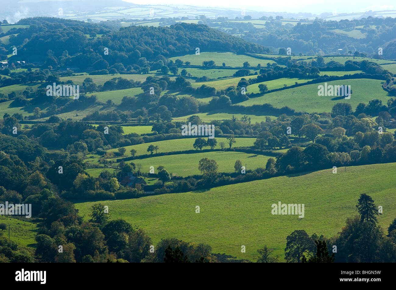 Devon Countryside - John Gollop Stock Photo - Alamy