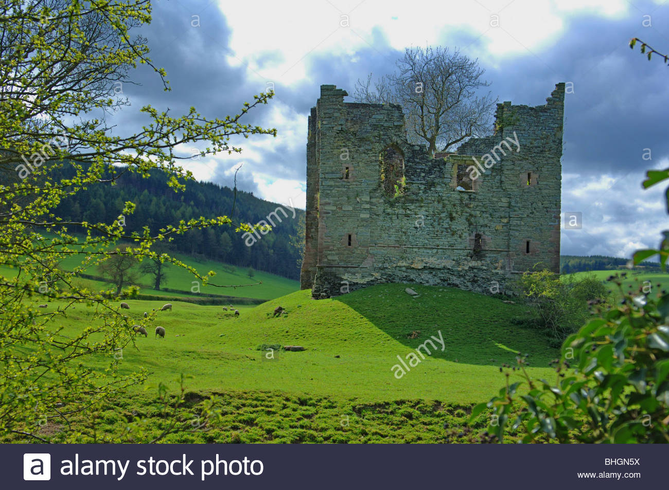 Hopton Castle Stock Photos & Hopton Castle Stock Images - Alamy