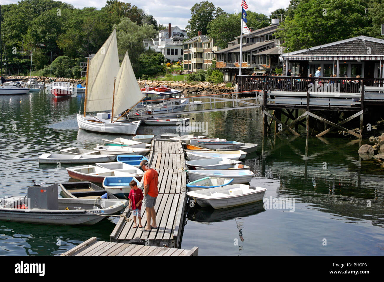 Perkins cove maine hi-res stock photography and images - Alamy