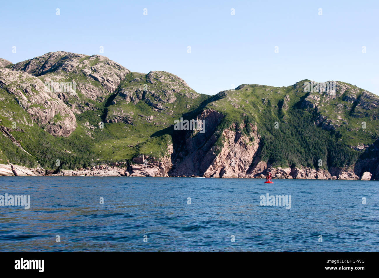 The SW coast of Newfoundland is a rugged coast Stock Photo - Alamy