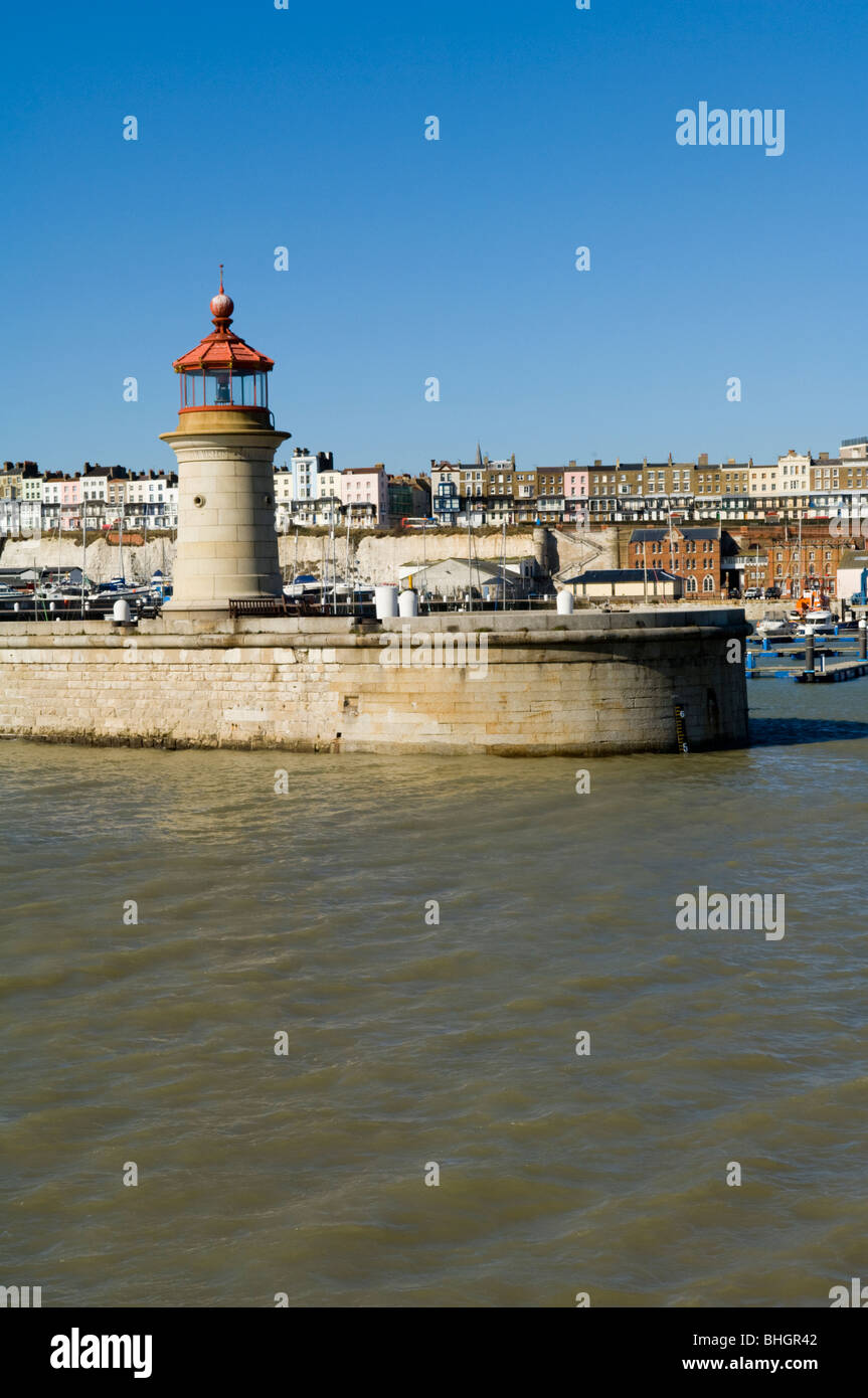Ramsgate harbour lighthouse hi-res stock photography and images - Alamy
