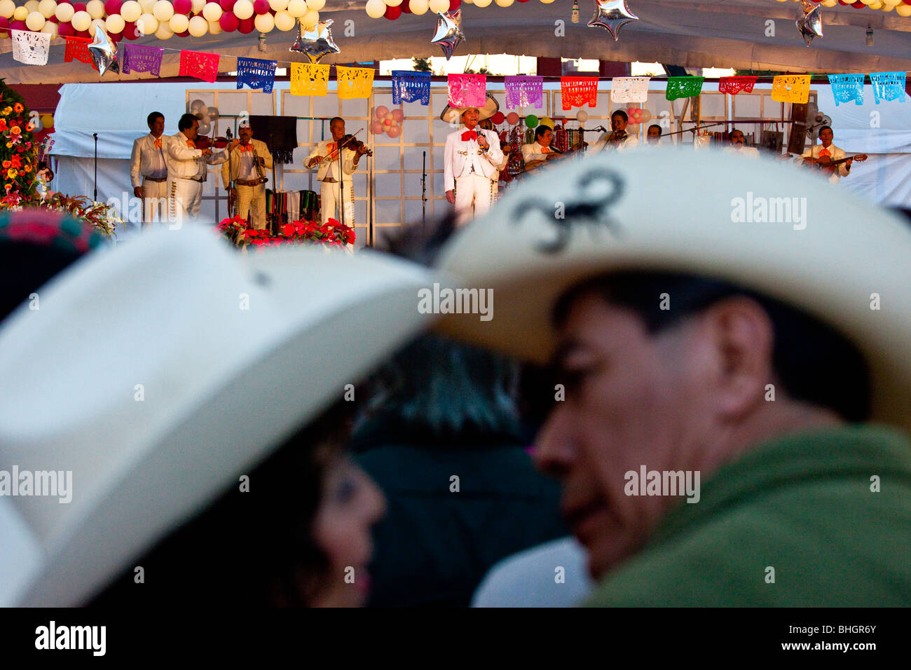 Mariachi Band at Plaza Garibaldi during Festival of Saint Cecilia in ...