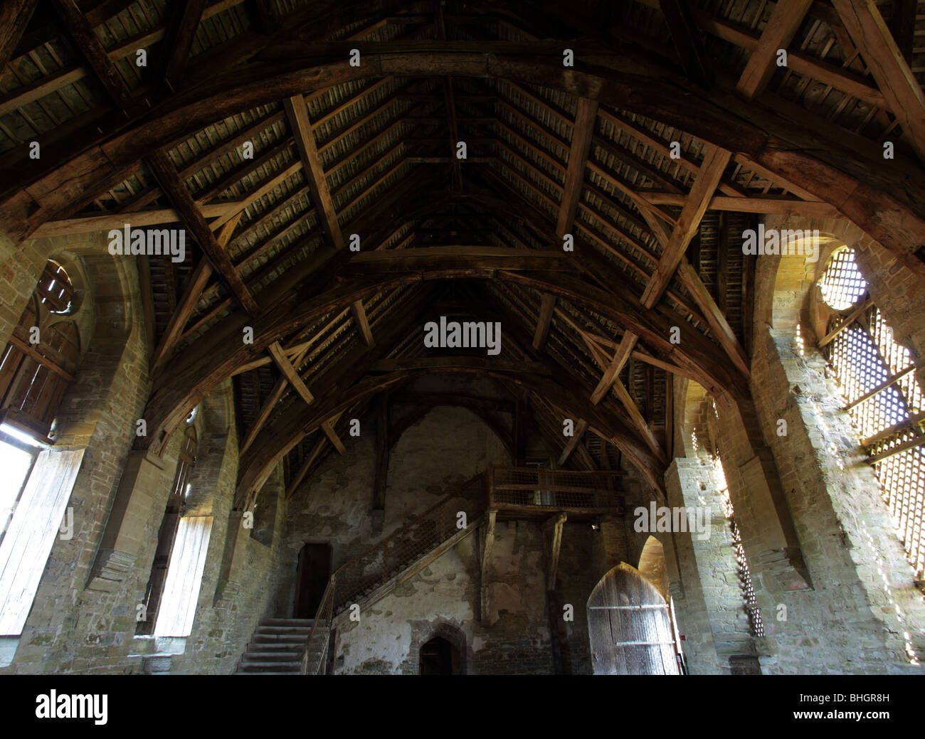 Stokesay castle shropshire interior hi-res stock photography and images ...